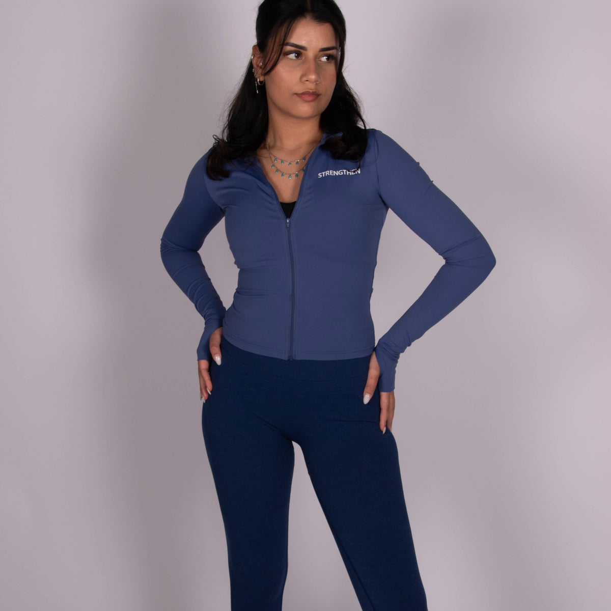 Premium BBL jacket- Blue – Strengthen